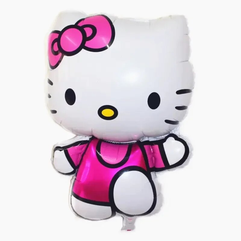 Фольгированный шар Hello Kitty, розовый, 6
