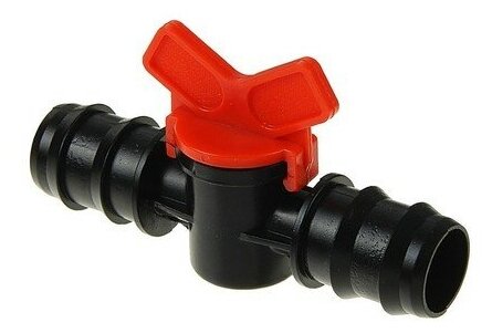 Клапан регулирующий, для шлангов 1" (25 мм), пластик