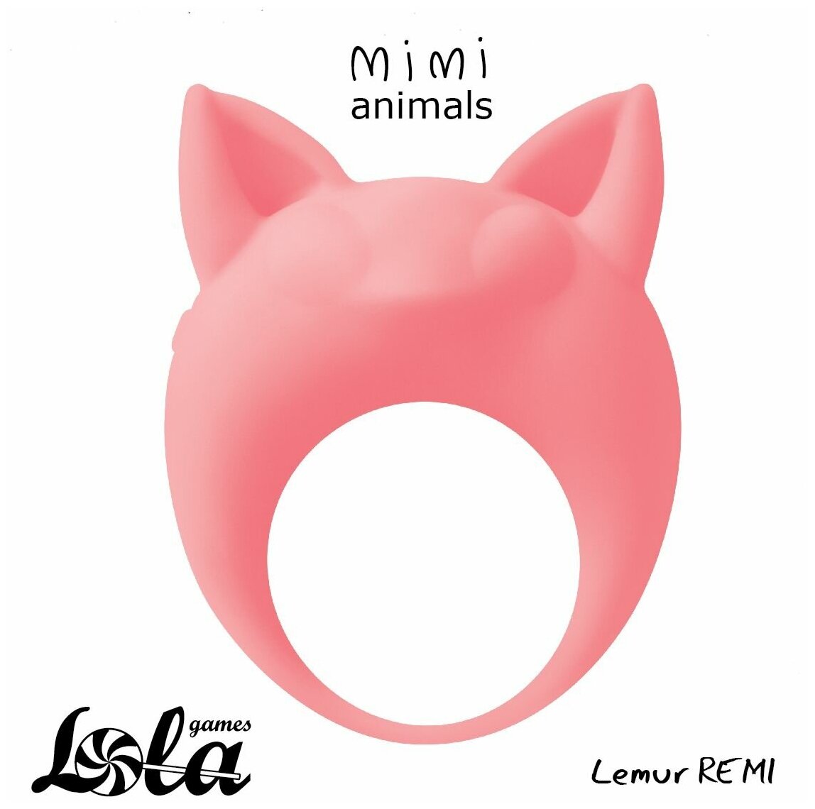 Оранжевое эрекционное кольцо Lemur Remi, оранжевый