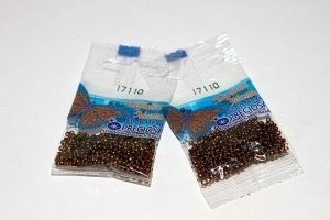 Бисер Preciosa 5 гр, 2 шт, (17110)