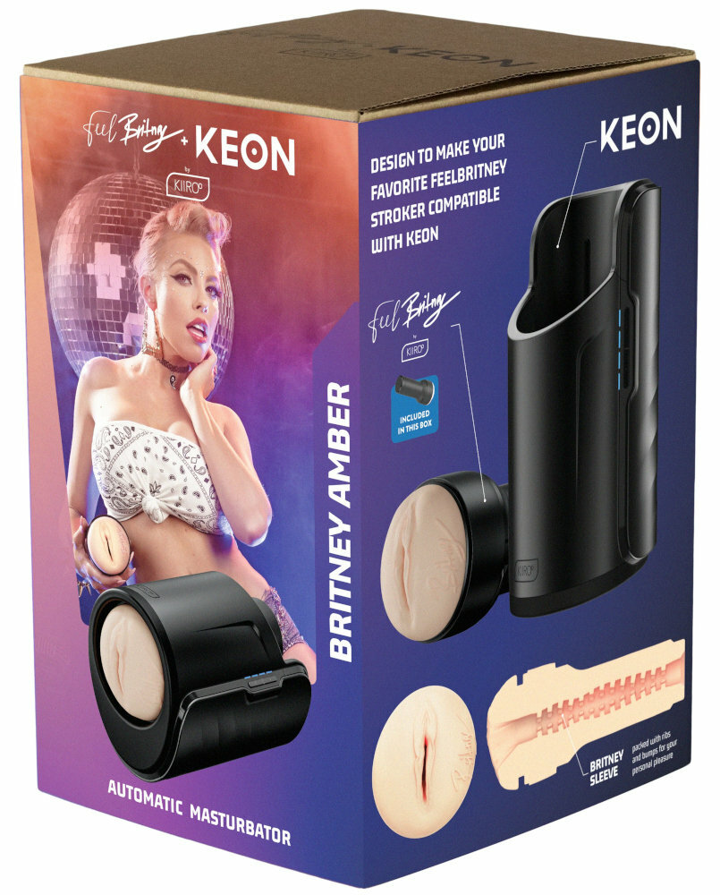 Автоматический мастурбатор Kiiroo Keon с мастурбатором Feel Britney