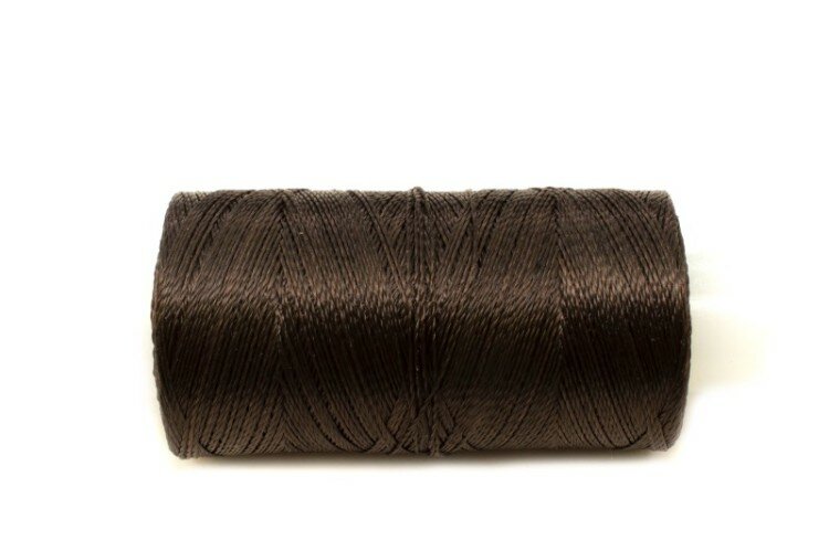 Нитки Капрон обувной 50К, цвет №12 темно-коричневый, намотка 200м, 1шт
