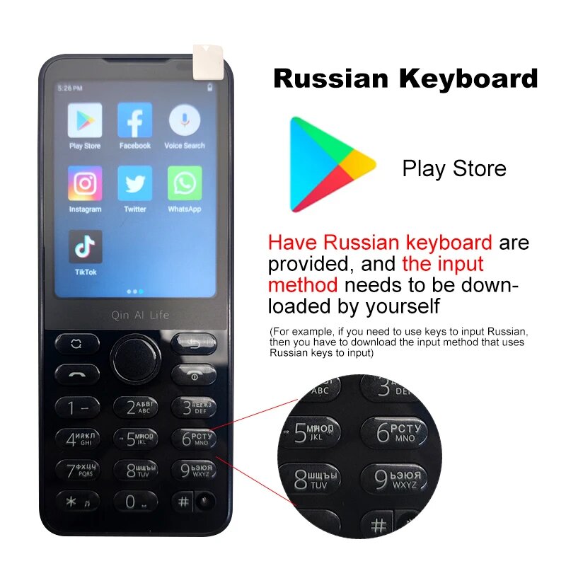 Смартфон QIN f21 pro, 3/32ГБ, global