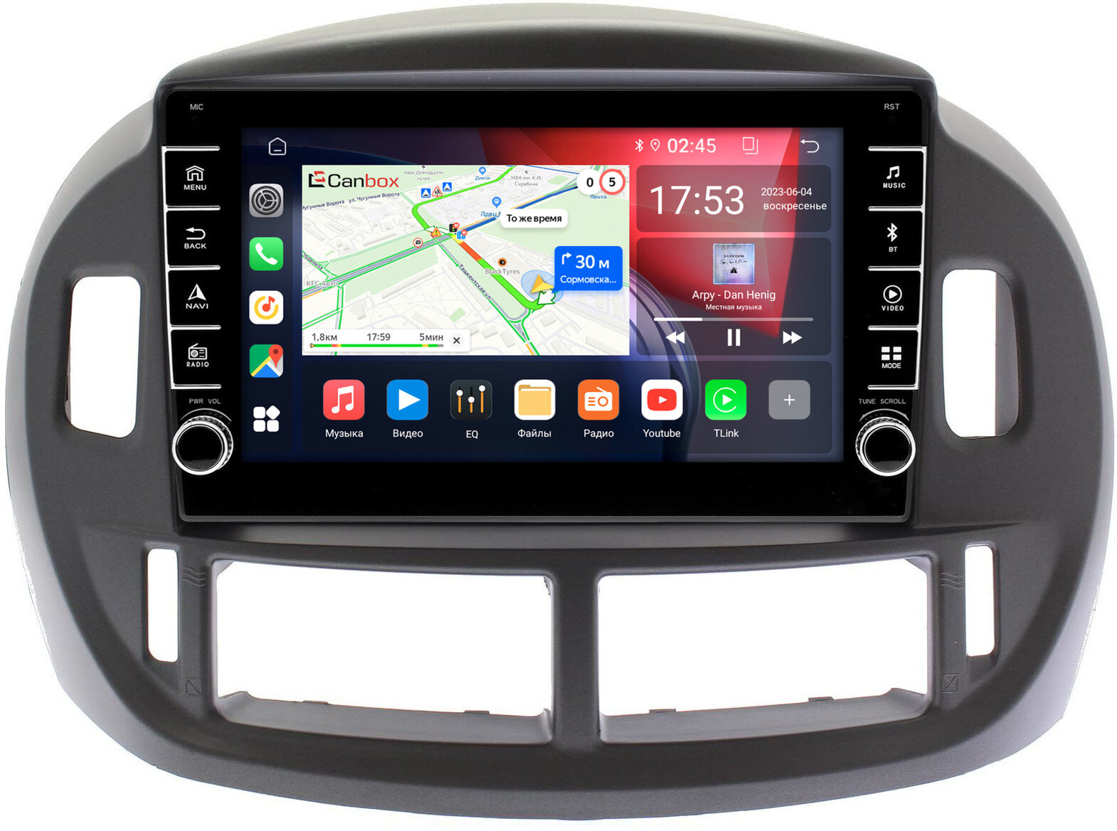 Штатная магнитола Canbox BGT9-9300 для Toyota Estima 2 2000-2006 (правый руль) на Android 10 (IPS, DSP, CarPlay)