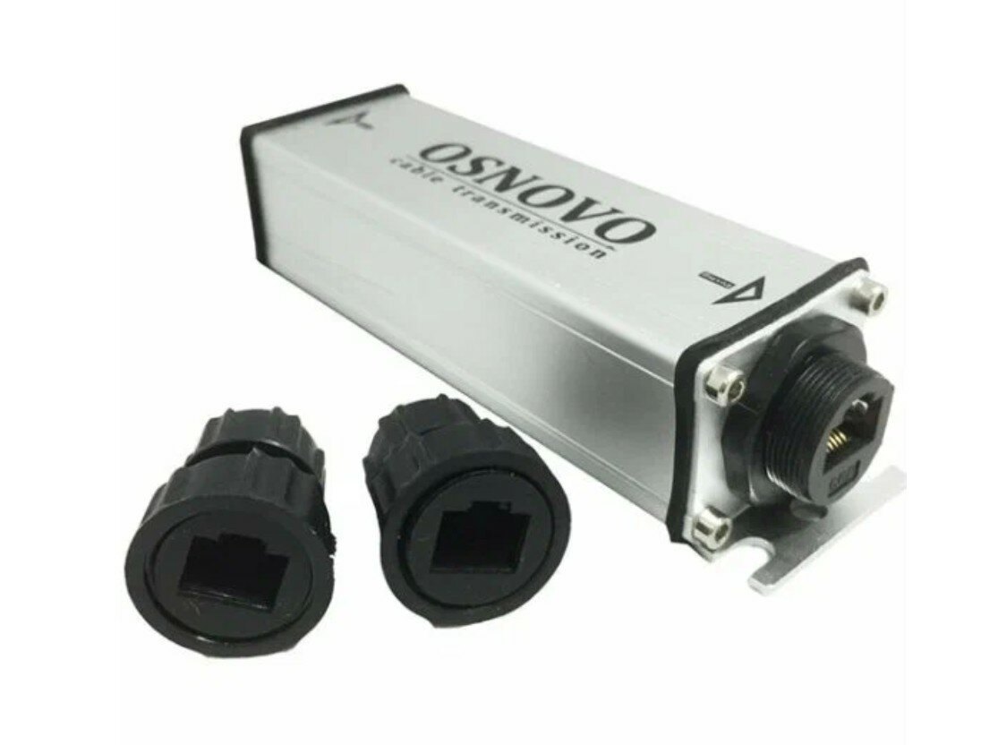 Удлинитель PoE по кабелю UTP Osnovo E-PoE/1GW уличный, IP67