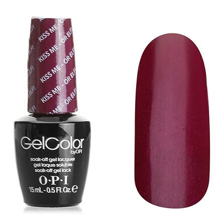 OPI GELCOLOR Гель лак Kiss Me Or Elf HP F02