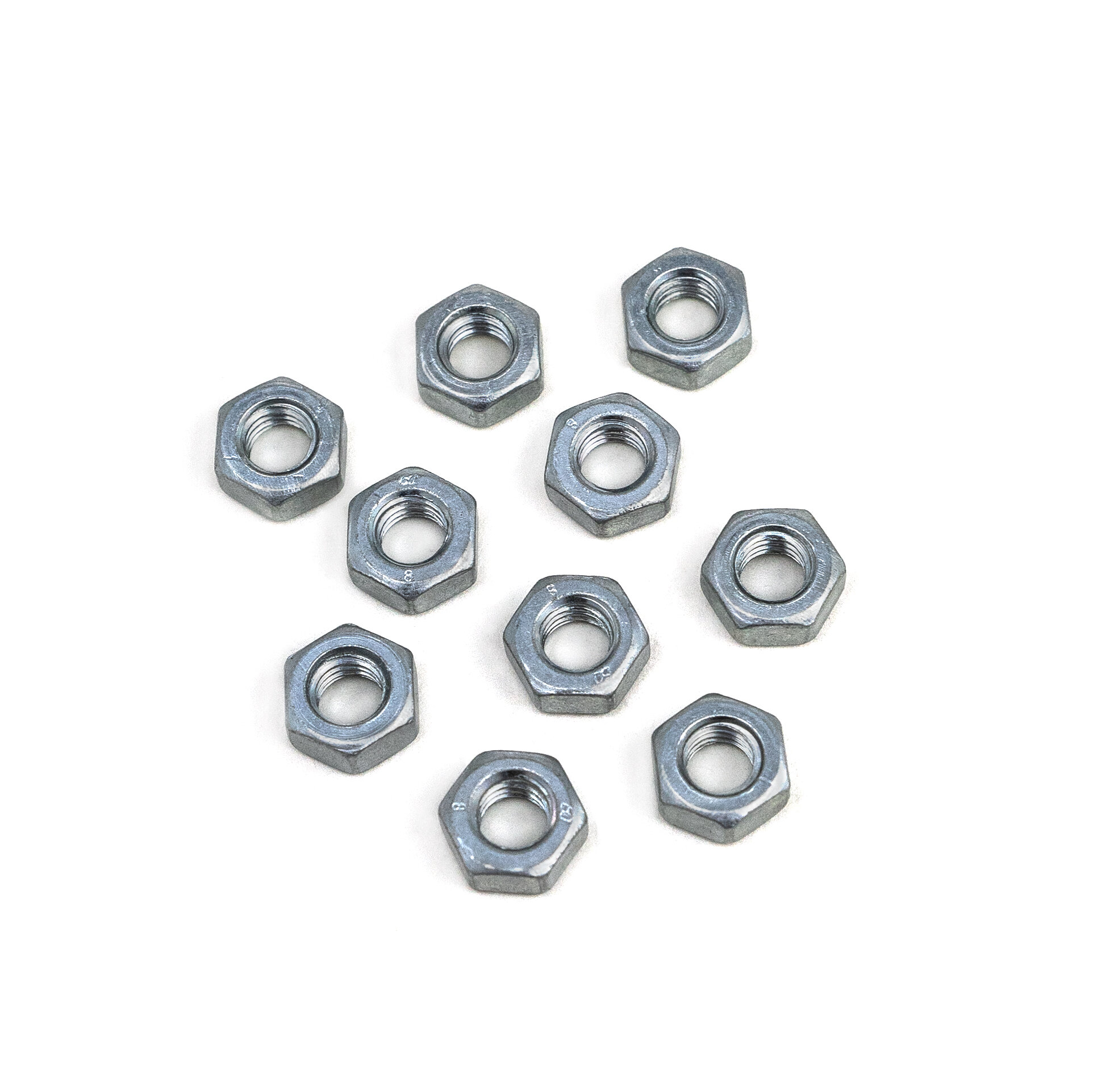 Гайка М6 (10,0) БелЗАН простая, 10 шт