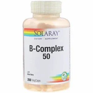 Solaray Products B-Complex 50 250 вегетарианских капсул