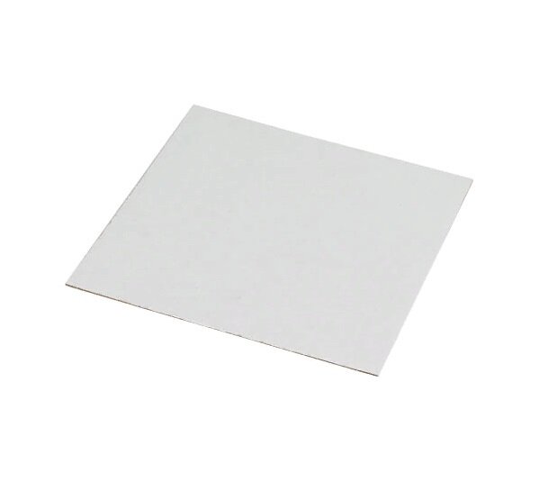 Термопроводящая пластина липучка силиконовая для крепления радиаторов к корпусу микросхемы 100мм 100мм 0.5мм.