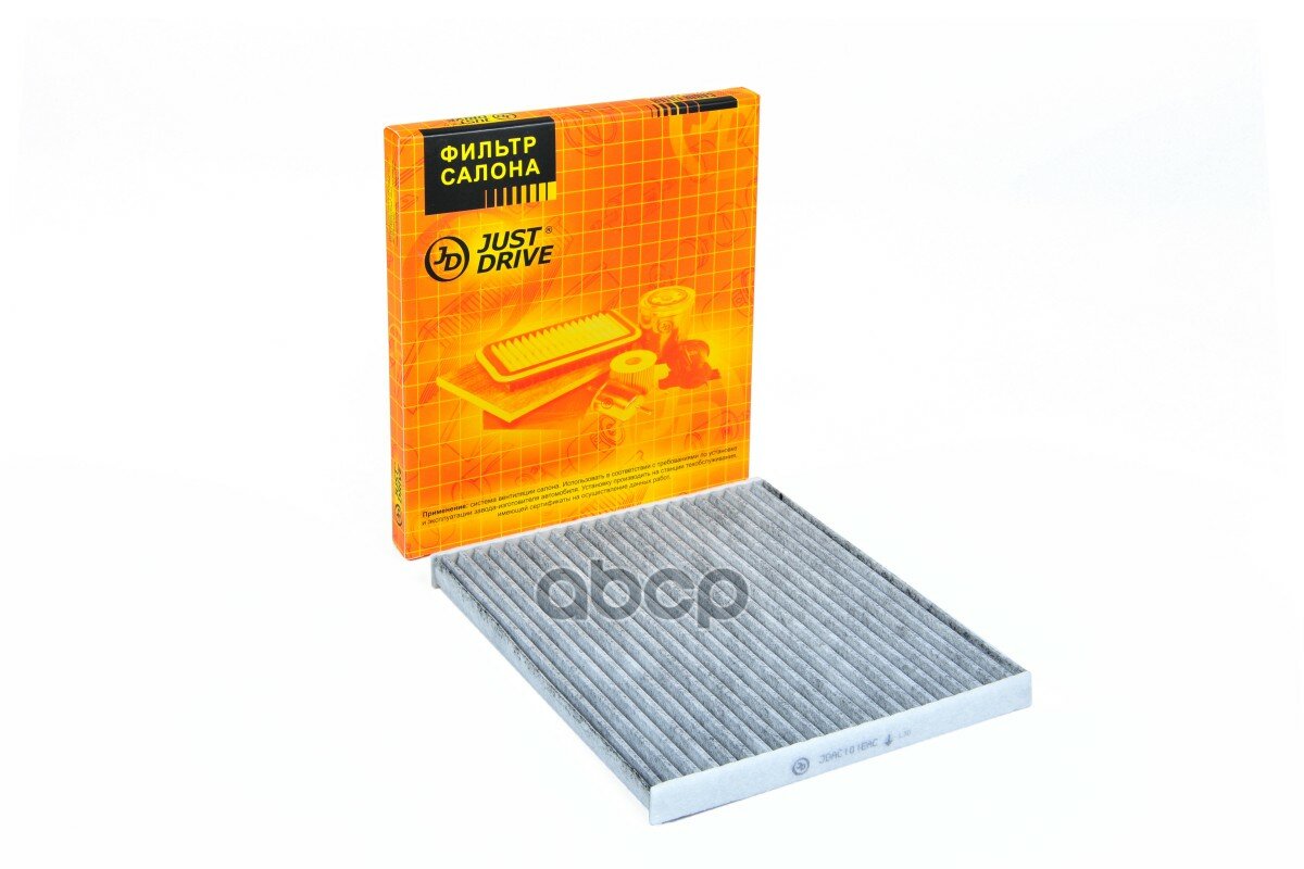 Фильтр салонный угольный TO VITZ-ETC, COROLLA 00-, PROBOX, RAV4 00- Just Drive арт. JDAC101EAC