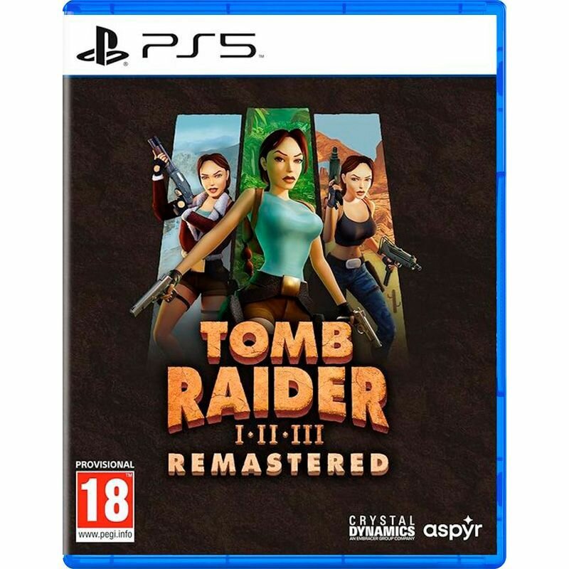 Игра Tomb Raider I-III Remastered (русская версия) для PS5