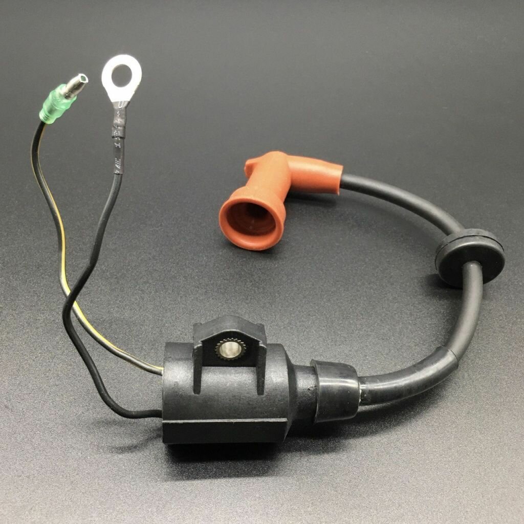 Для лодочного мотора Yamaha 9.9-15 высоковольтная катушка зажигания (свечная) для ПЛМ, каталожный но