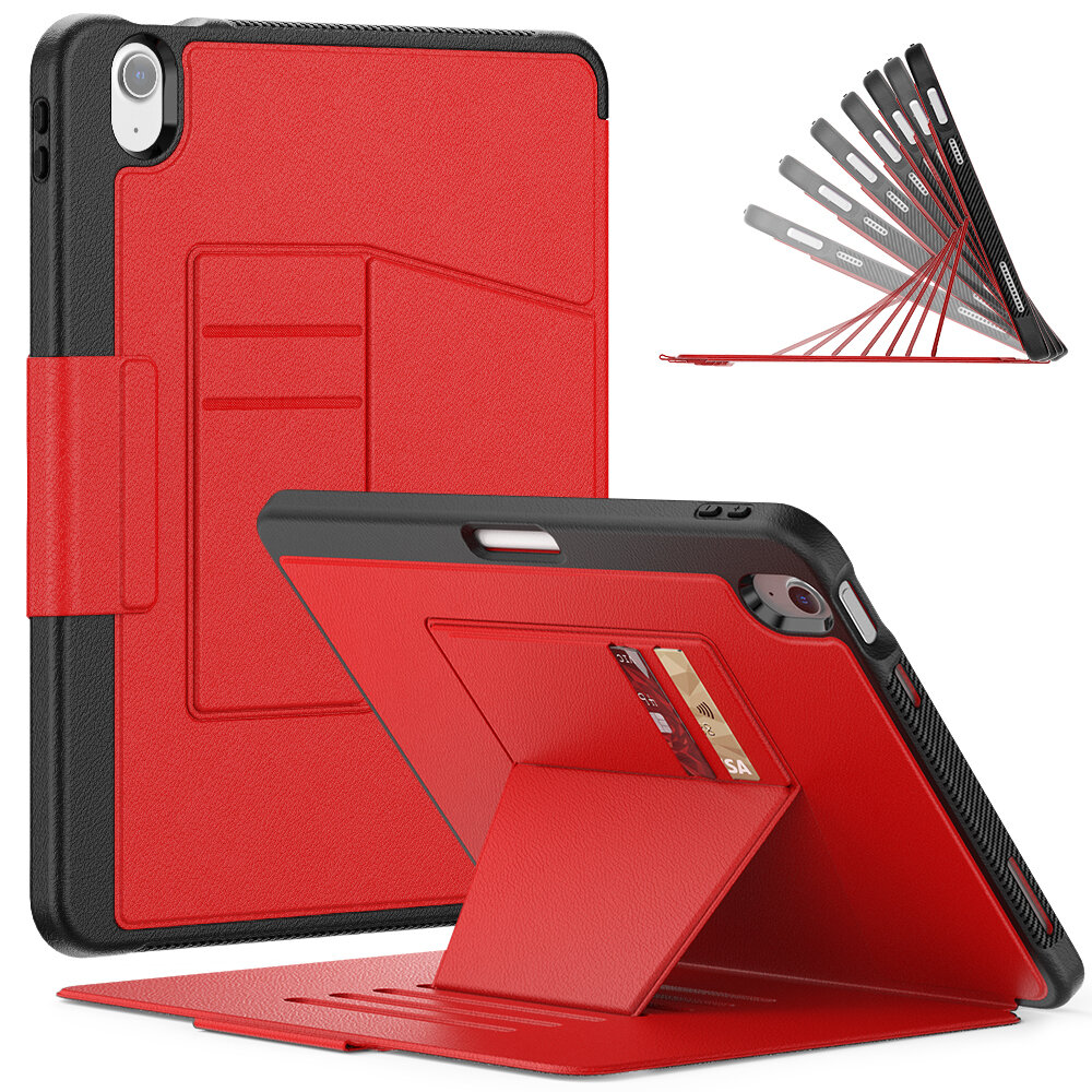 Чехол для iPad Air 11 2024 (M2)/iPad Air 6 11"(2024)Защитный чехол от падений, подставка и прорезь для пера