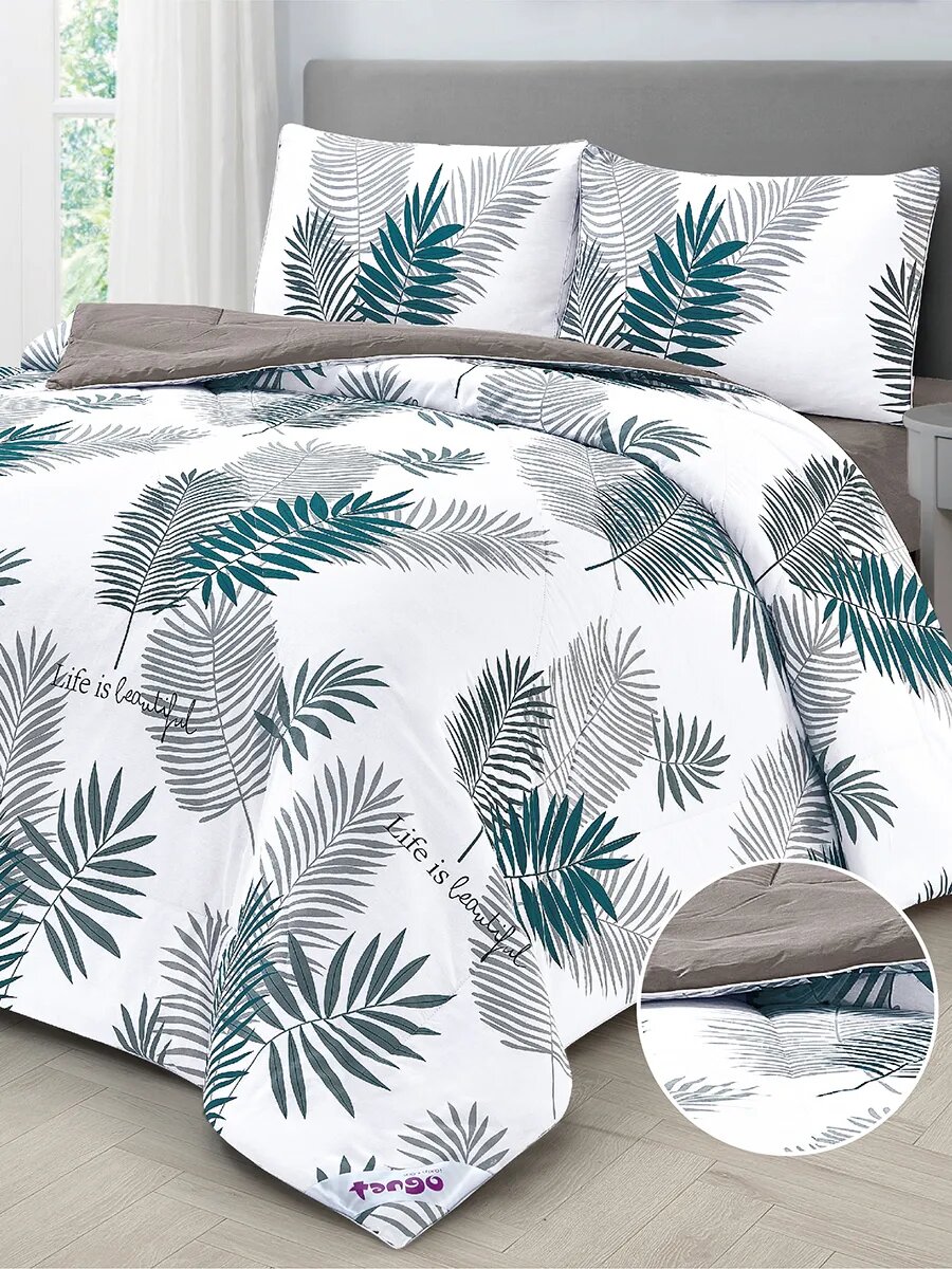 Постельное белье семейное с двумя одеялами 150х200 Primavera