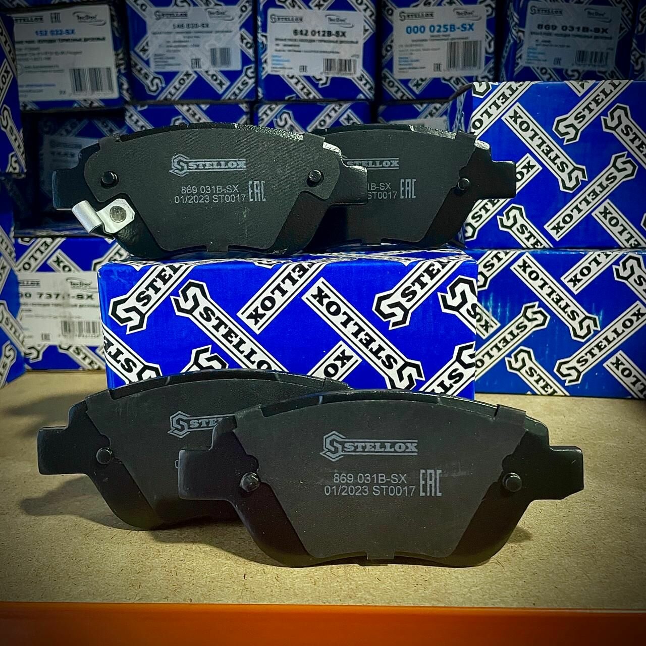 Колодки передние для FIAT ALBEA 2002-2012 / Передние Колодки для Альбеа - 93169254; 71770082; 1605258; 1605226