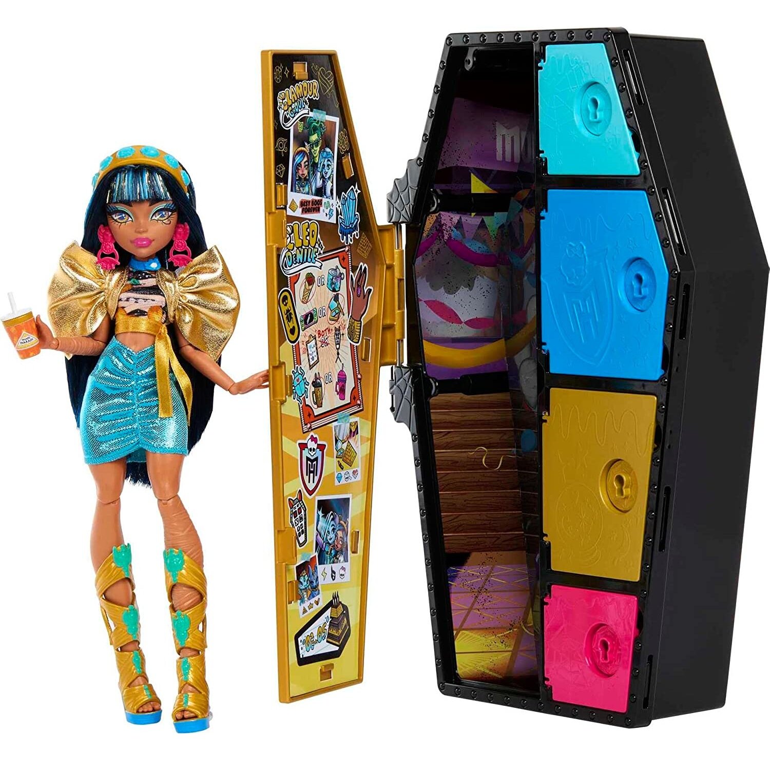 Кукла Monster High Skulltimate Secrets Cleo De Nile 1 серия, HKY63