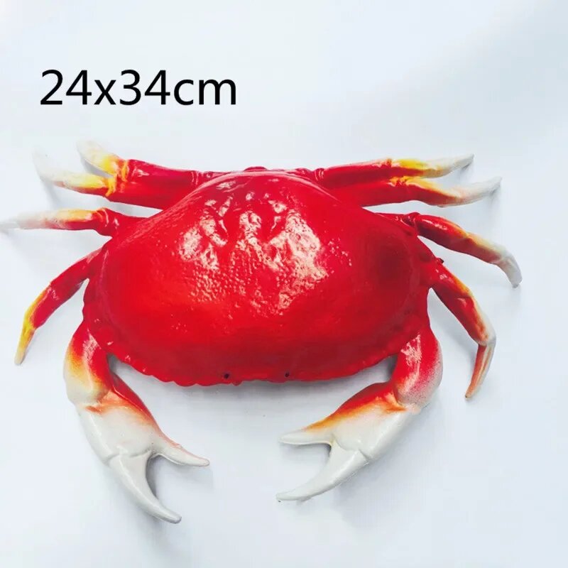 Игрушечный краб из пластика Красный, 3