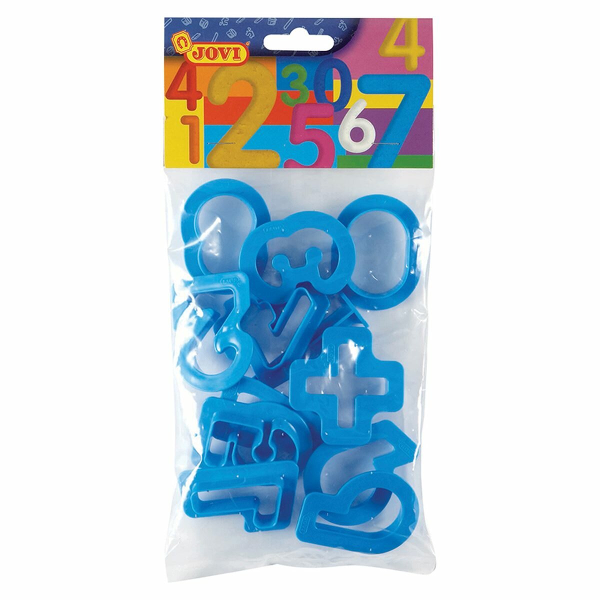 Формочки для лепки Jovi "Цифры", 12шт. (7N)