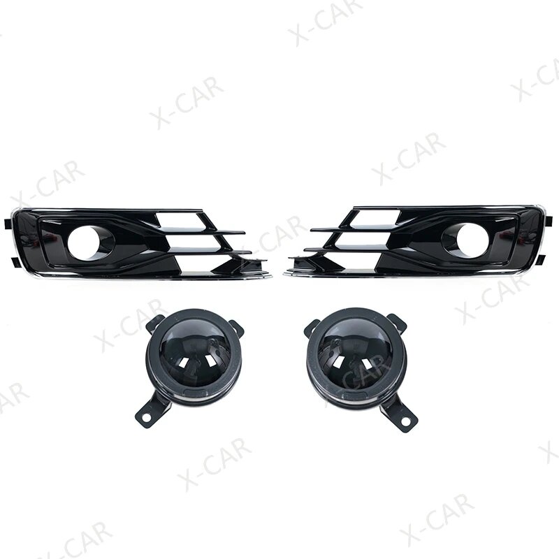 Передняя противотуманная фара, рамка, решетка, крышка, нижняя сетка, зонд ACC для Audi A6 C7 2016 2017 2018 4G 0807647 А 4G 0807648 A 1 Set