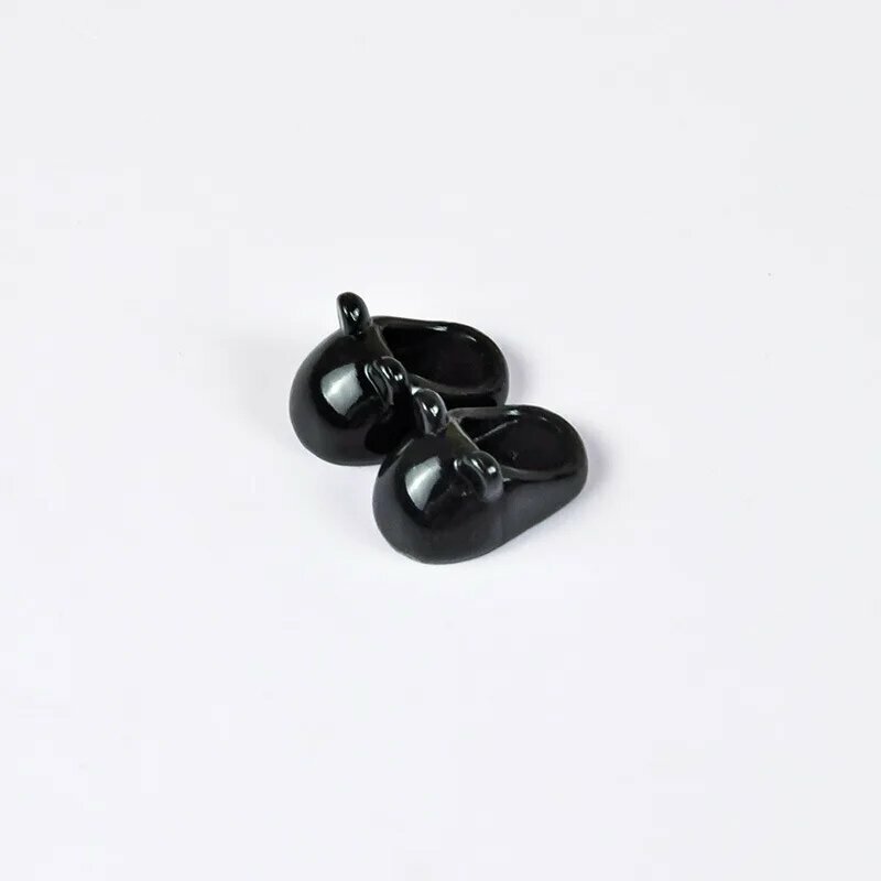 HOUZIWA YMY OB11 кукольная обувь черного цвета 1/12 аксессуары для кукол BJD