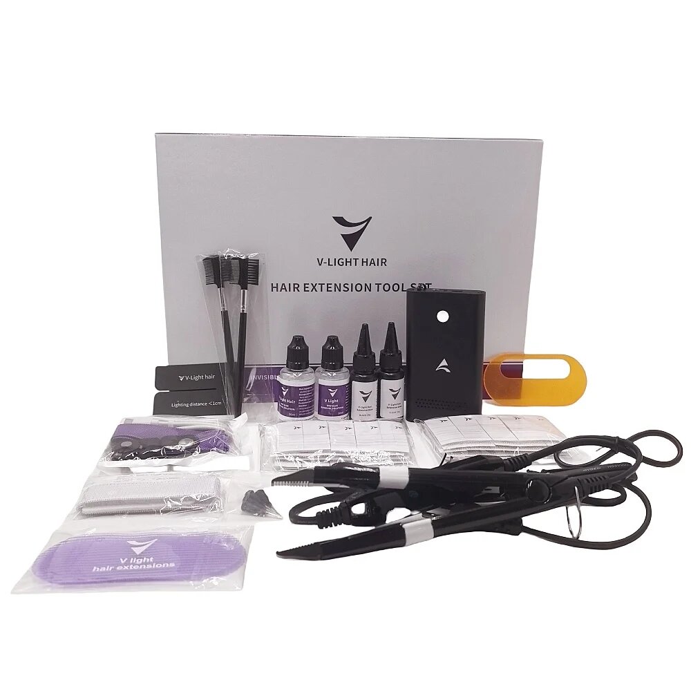 LooF набор для наращивания волос V-светильник 1