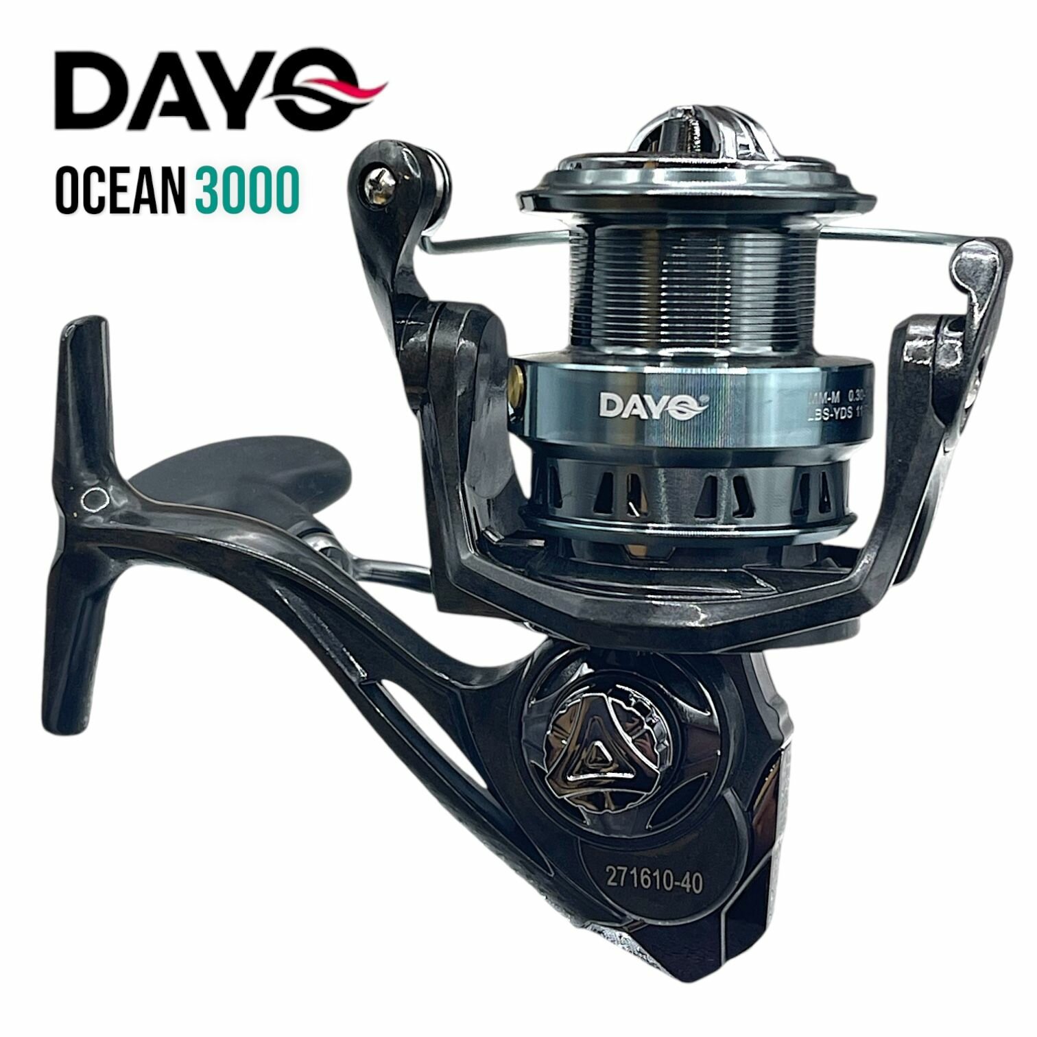 Катушка Dayo Ocean 3000 5+1 для рыбалки на спиннинга, окуня, щуку, судака