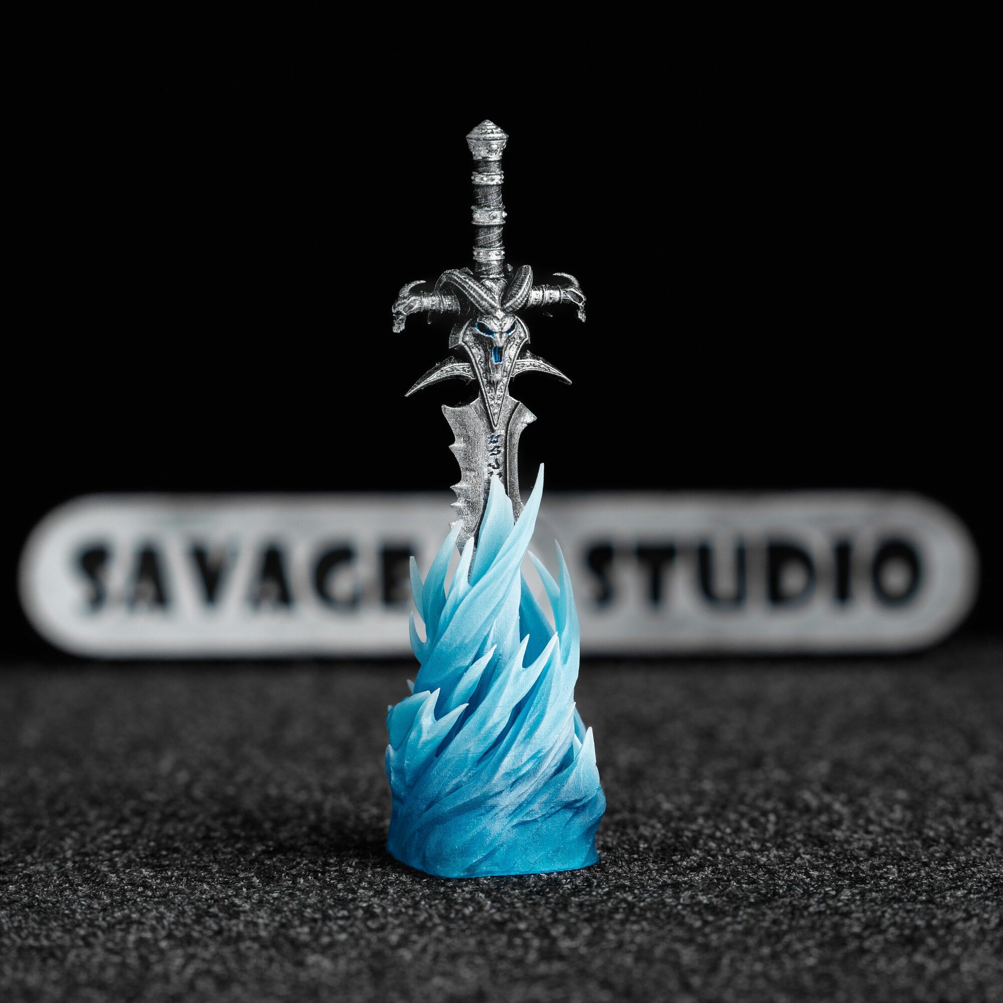 Кейкапы для механической клавиатуры - Ледяная Скорбь, World of Warcraft Artisan WOW Keycap Esc смола, клей