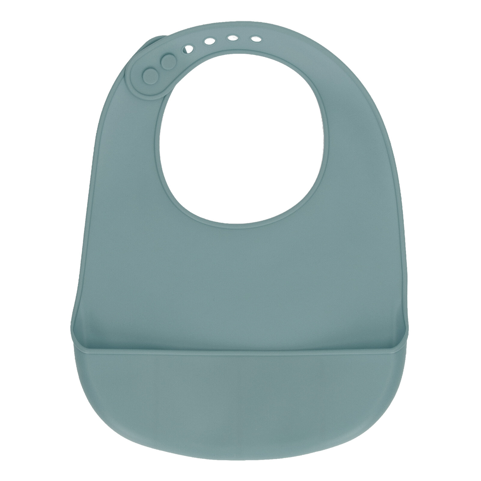 Мягкий силиконовый слюнявчик, водонепроницаемый, с силиконовыми застежками на шее, карманом для сбора жидкости, можно мыть в посудомойке. Детские силиконовые слюнявчики для детей от 10 до 72 месяцев, зеленый.