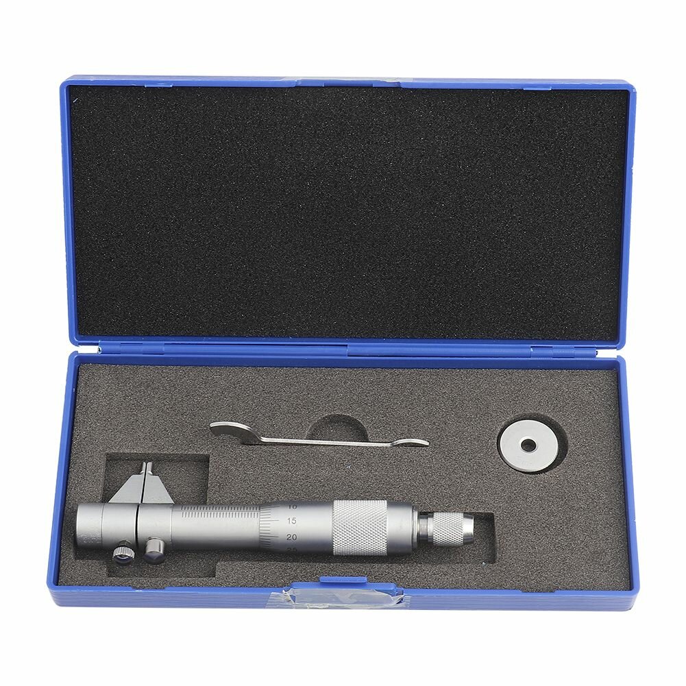 Внутренний микрометр для измерения отверстий 5 30 мм, точность 0.01 мм, хромированная сталь