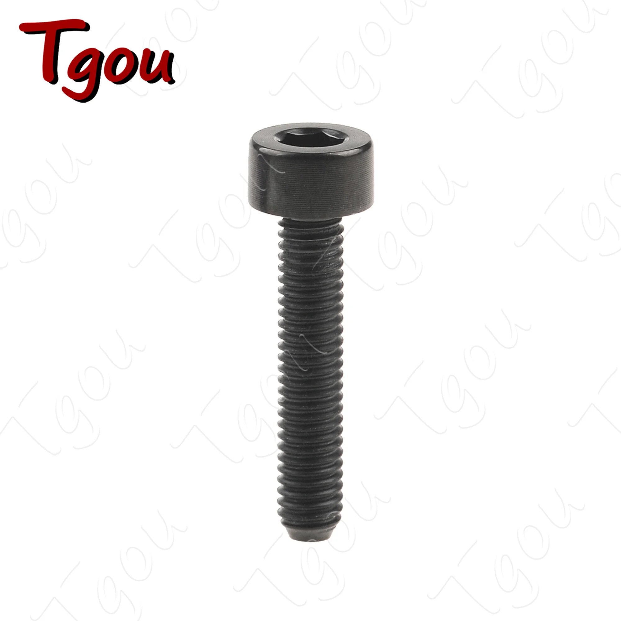 Титановые болты Tgou Tutanium M3x6/8/10/12/15/18/20 мм Black, M3x15mm