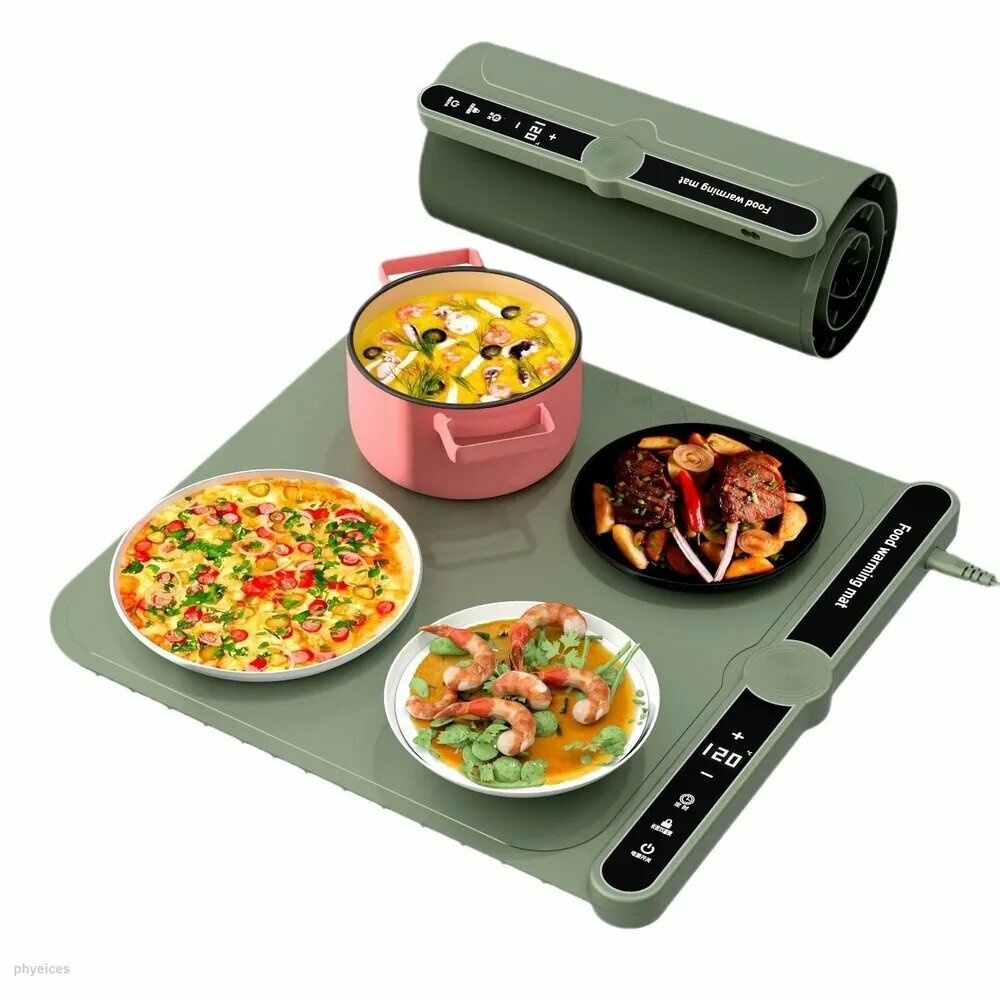 Коврик силиконовый для подогрева еды