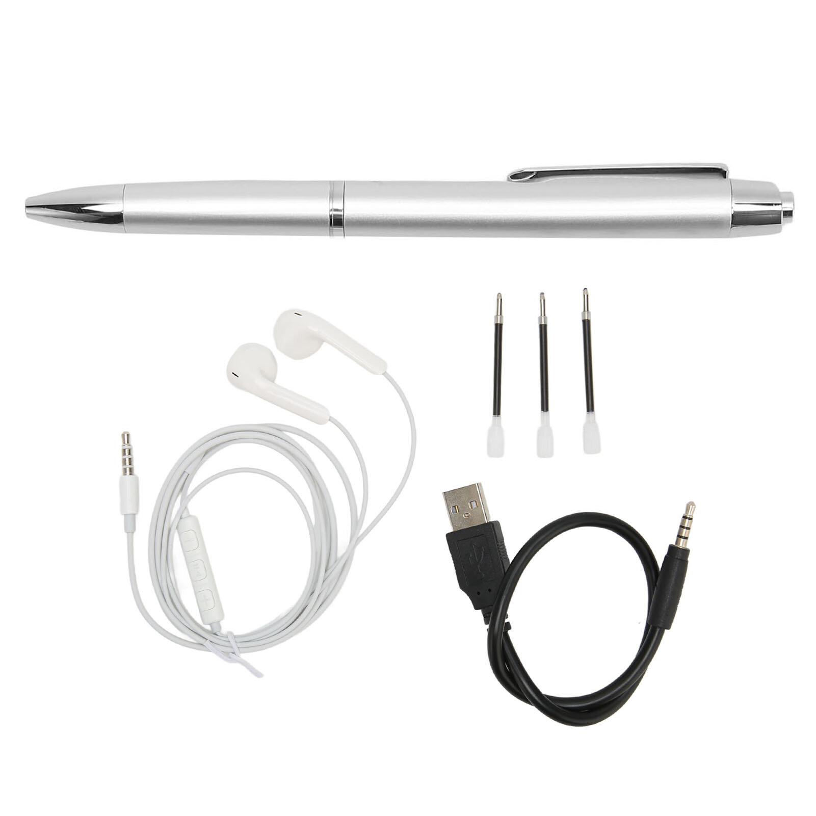 Голосовая запись ручка интеллектуальная шумоподавляющая голос активированная портативная цифровая голосовая ручка для лекций.