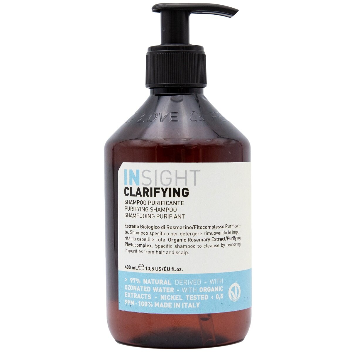 Шампунь против перхоти Insight Clarifying Purifying Shampoo, 400 мл