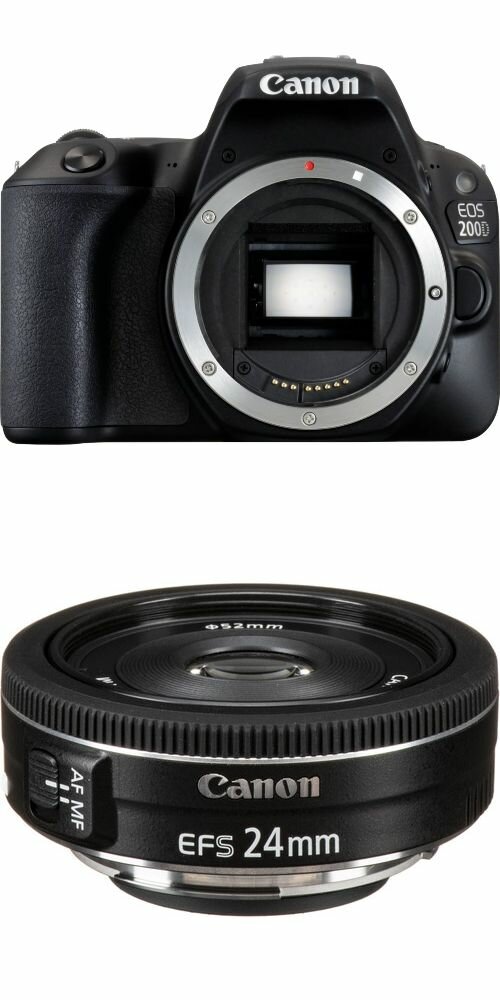 Фотоаппарат Canon Eos 200D kit EF-S 24mm f/2.8 STM