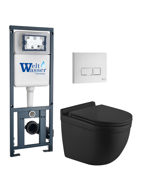 WeltWasser Комплект MARBERG 410 + HEIMBACH 043 MT-BL + MAR 410 SE GL-WT WeltWasser