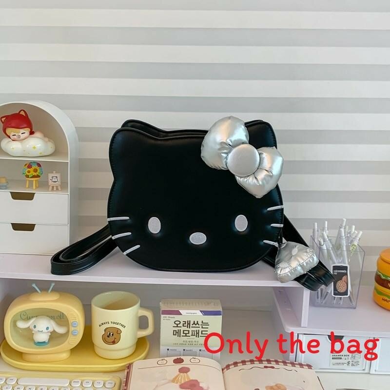 Hellokitty pu мини-рюкзак с вышивкой и открытым карманом для школьного использования