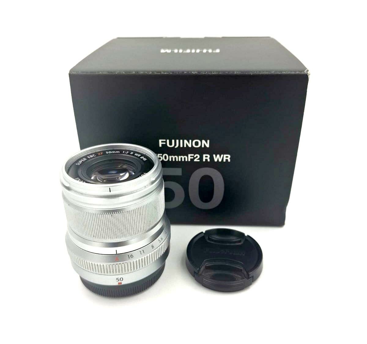 Объектив Fujifilm XF 50mm f/2 R WR Silver