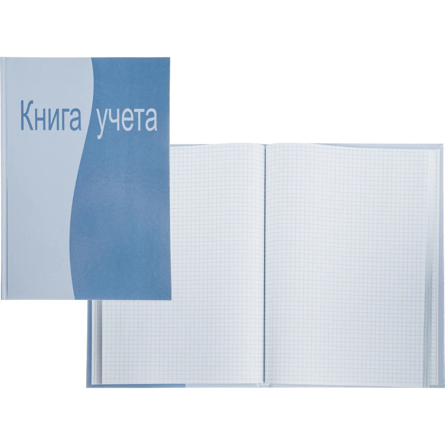 Книга учета 96л. клет. Аттаche офсет, обл. лам. карт