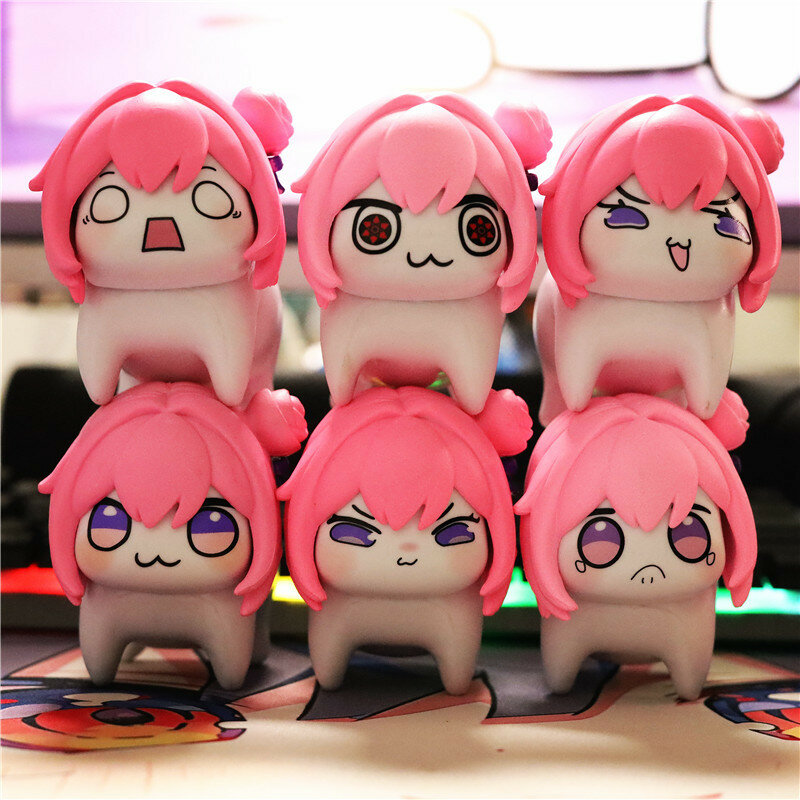 Аниме Золушка Дороти в стиле чиби, фигурка розовой собачки, настольное украшение