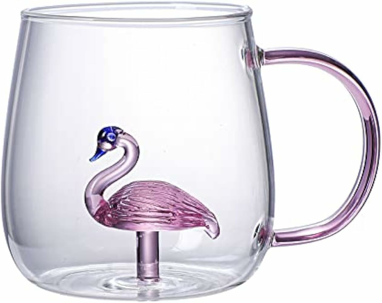 HAQI Кружка 3D с животным внутри из боросиликатного стекла, Подарочная чашка с фигуркой для кофе, чая, напитков | Для женщин и мужчин