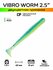 Силиконовые приманки CF Company Vibro Worm 2.5' 81-65-40d-6, кальмар, 8 шт. Прим...
