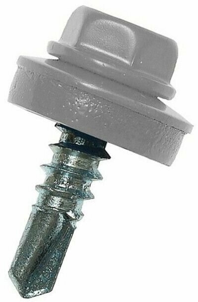 Саморез по металлу Daxmer 5,5х19 RAL 7004 (250) сверло №3
