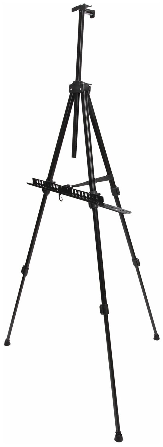 Мольберт алюминиевый BRAUBERG ART CLASSIC, тренога, переносной, с чехлом, разлож. 100х165х70, 191280