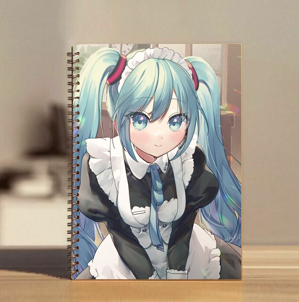 Скетчбук А5 по аниме Хацунэ Мику / Miku Hatsune №47