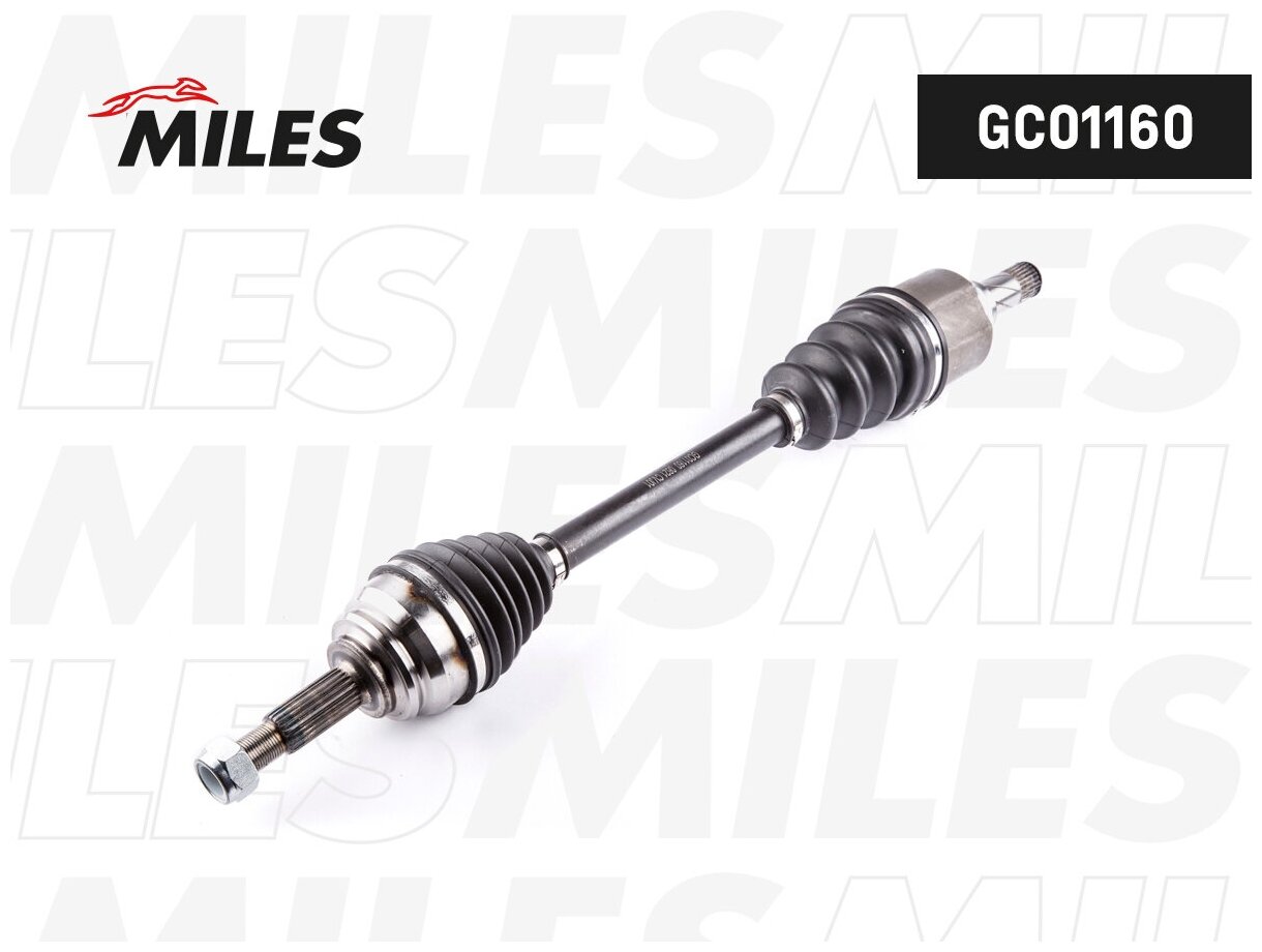 Привод Renault Logan, Sandero LARGUS 23*26*652 в сборе левый MILES