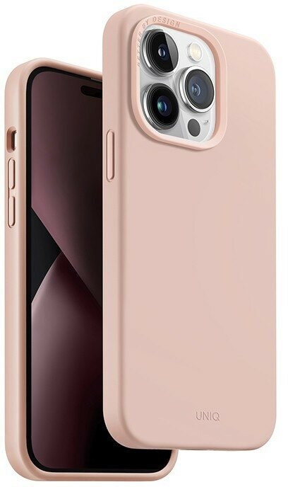 Чехол для iPhone 14 Pro Uniq LINO Pink (IP6.1P(2022)-LINOPNK)