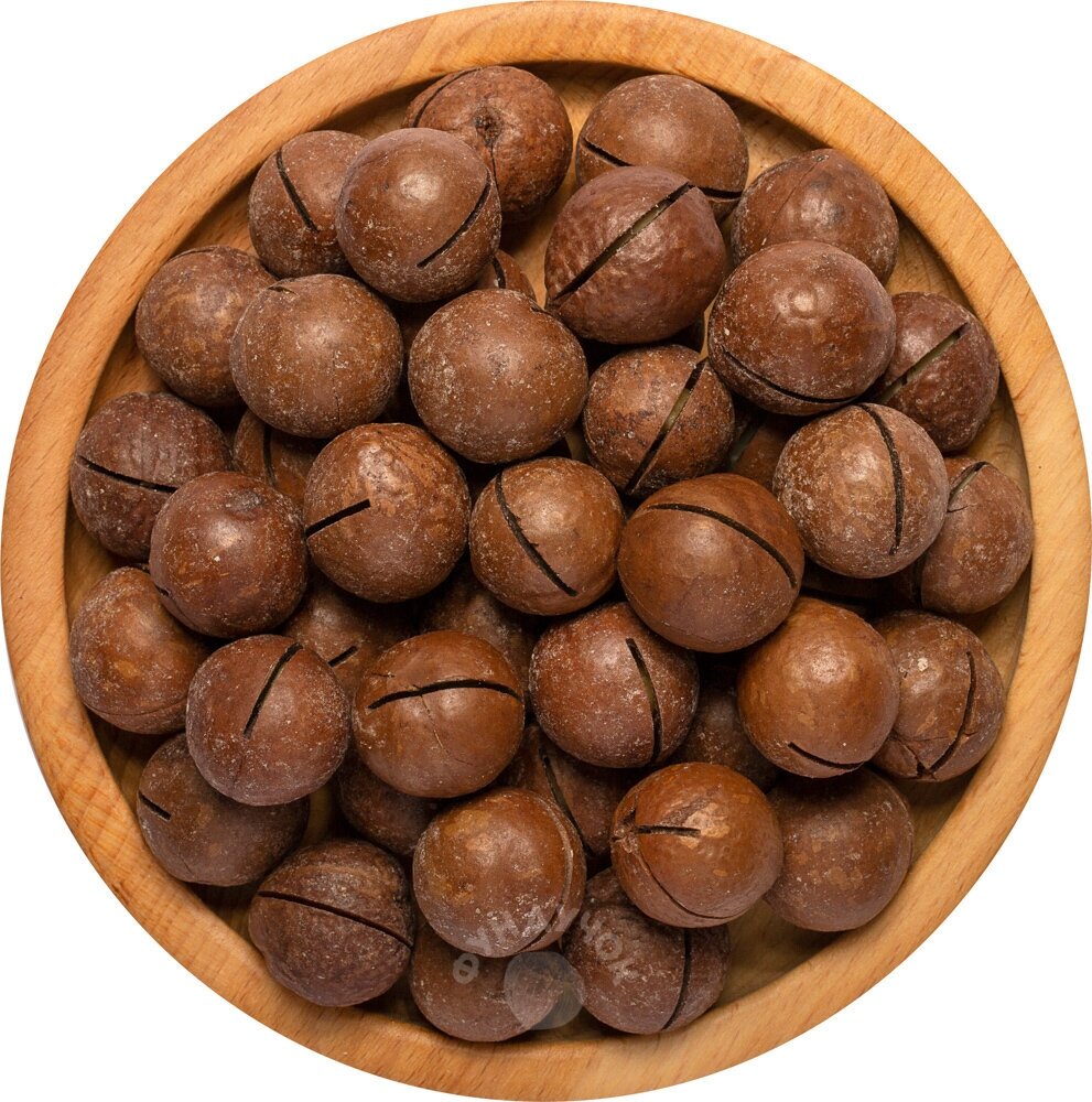 Макадамия в скорлупе (+ ключик) фундучок 750 г.