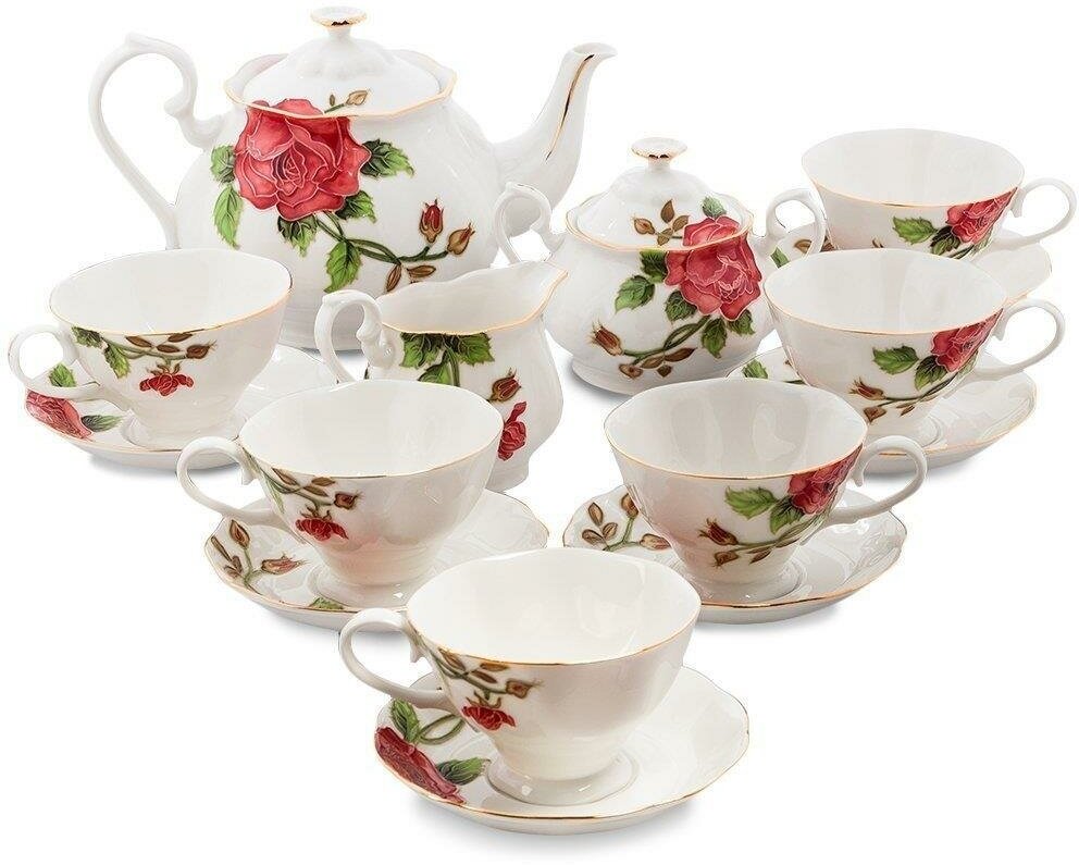 Чайный сервиз Альпийская роза