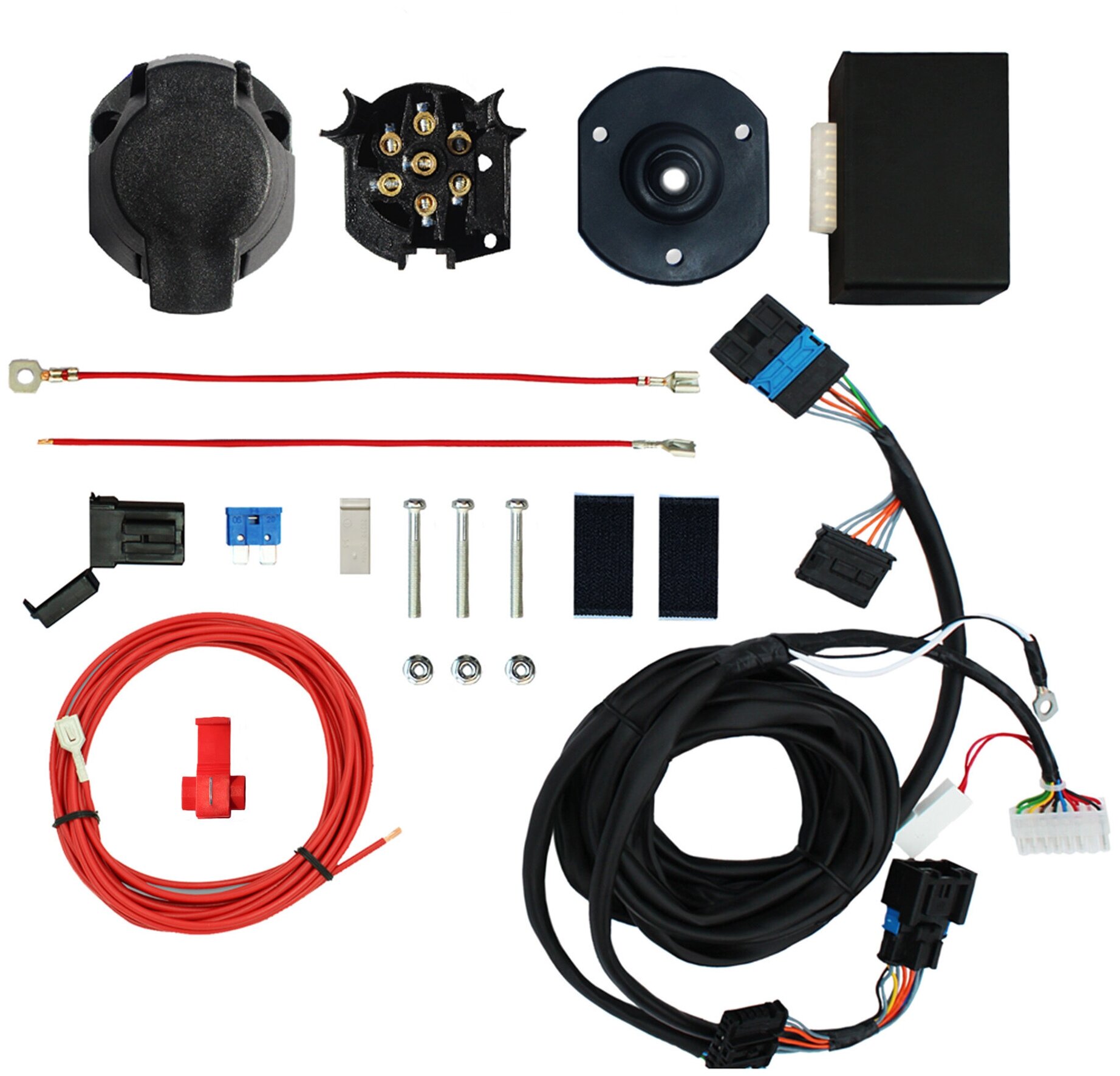 Комплект штатной электрики фаркопа Citroen Spacetourer, Jumpy, Peugeot Traveller, Expert, Toyota Proace, Opel Zafira Life, Vivaro 2019- Концепт авто