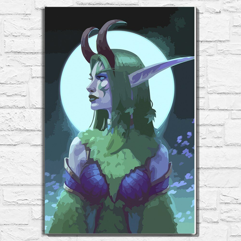 Картина по номерам на холсте игры world of warcraft dragonflight (меритра, вов, драконы) - 14592 60х40
